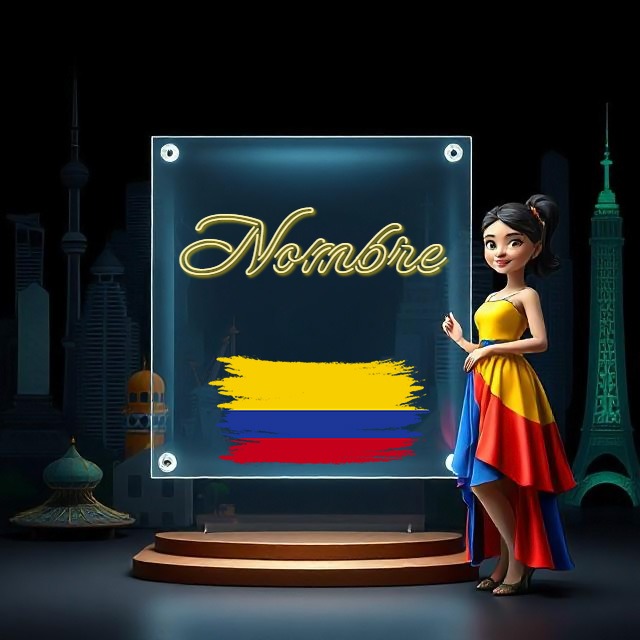 Nombre Colombiano: ¡Perfil Brillante al Instante!
